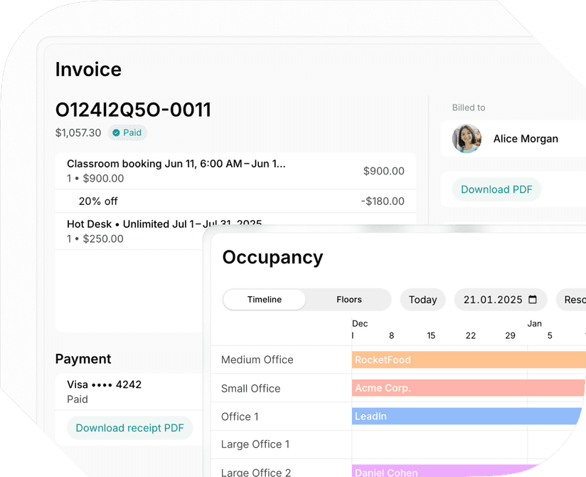 Effortless membership management for coworking spaces | Spacebring | Spacebring