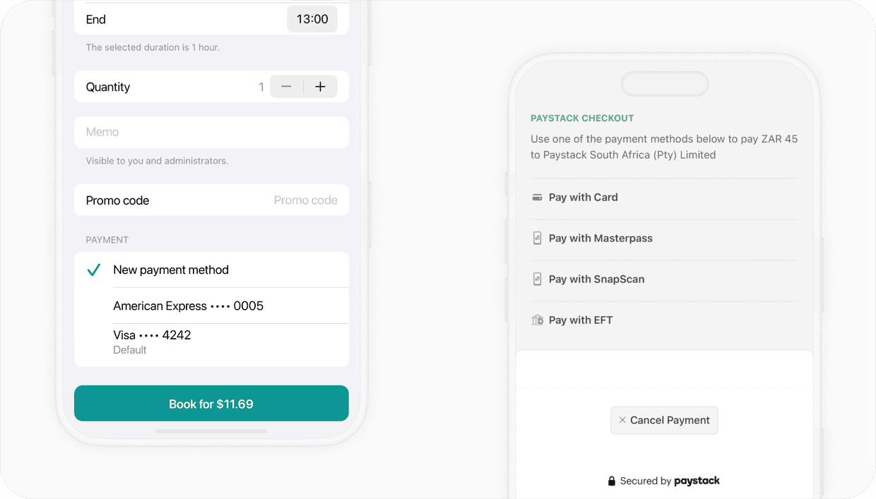 Paystack integration with Spacebring | Spacebring