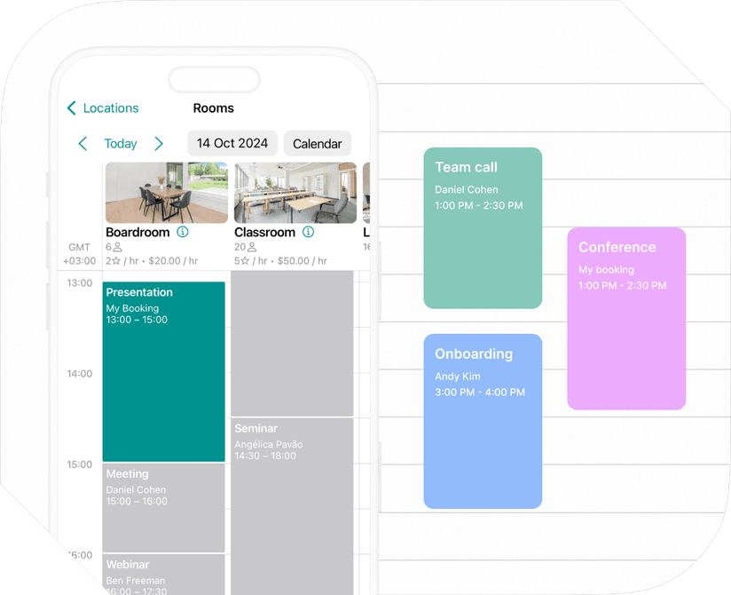 Flex space management software | Solution | Spacebring