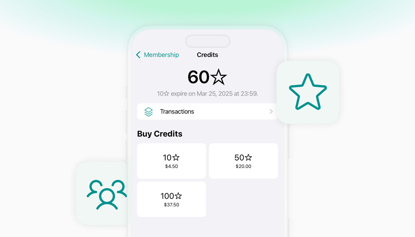 Introducing Instant Credit Top Up for Members & Companies | Spacebring