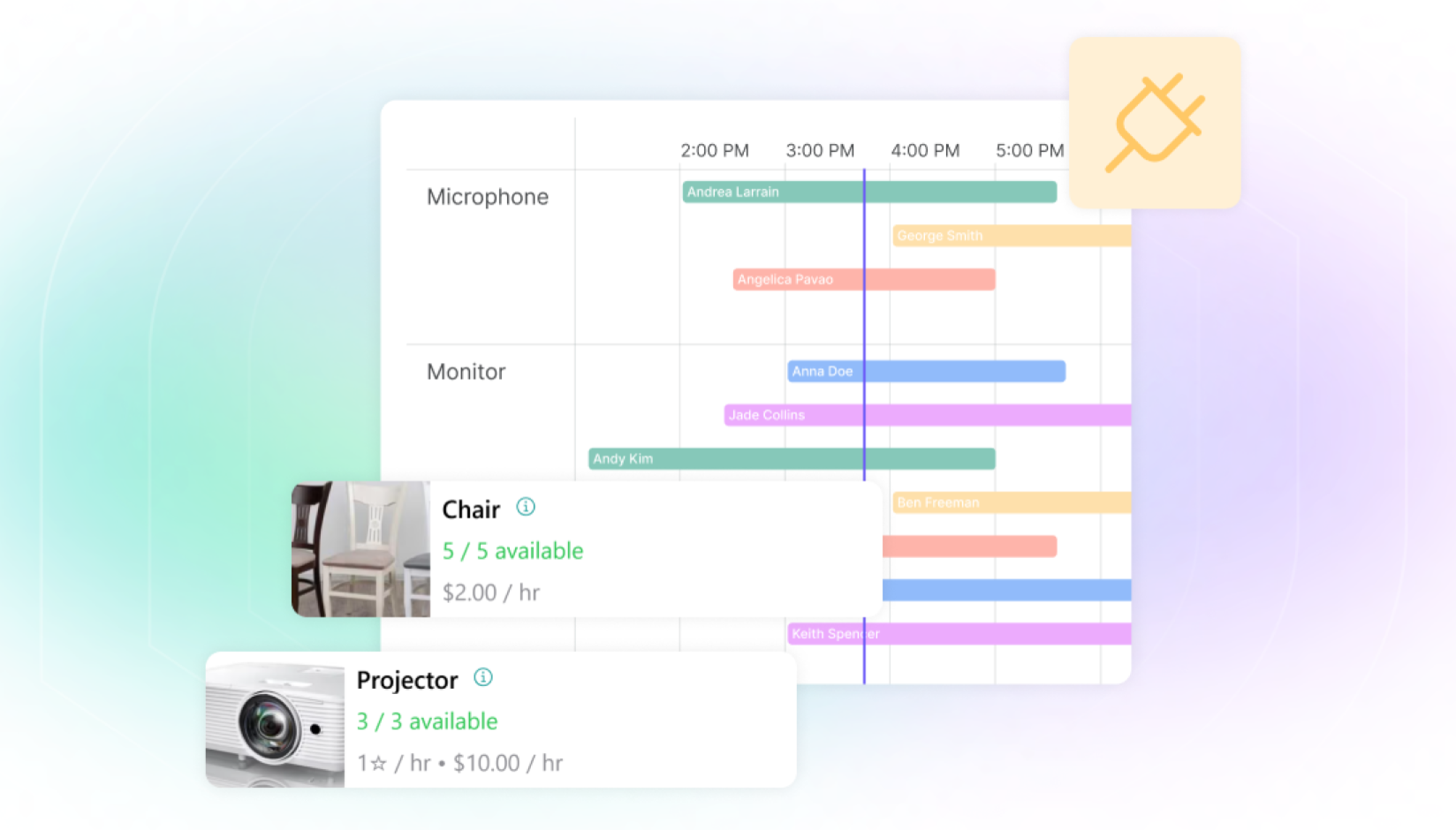 Introducing equipment booking and management | Spacebring